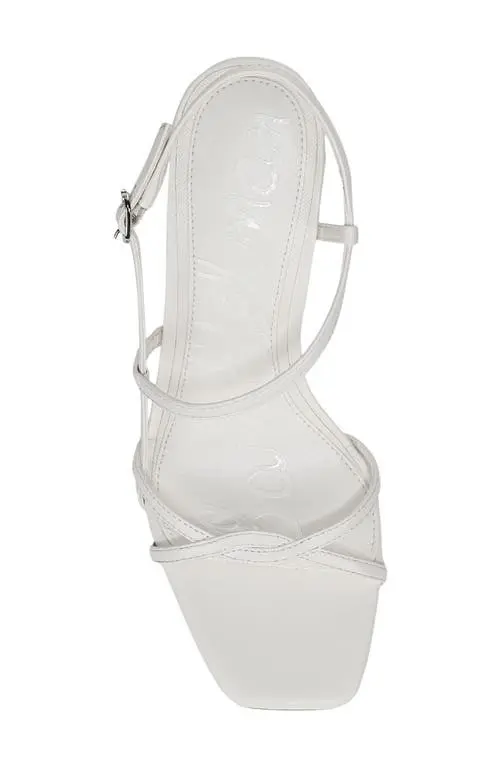 Sam Edelman Elissa Slingback Sandal - Bright White