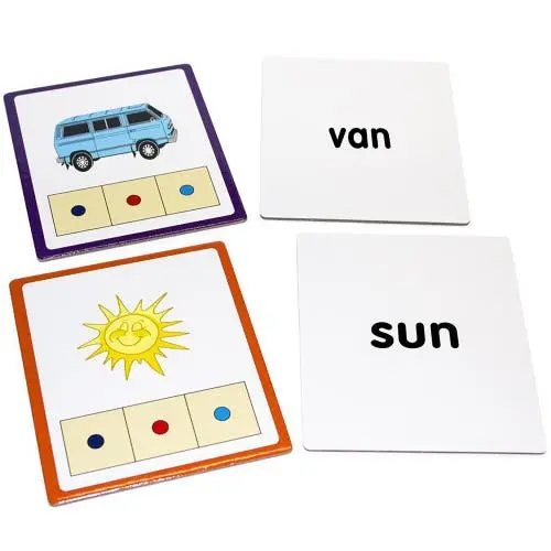 JUNIOR LEARNING Cvc Word Builders Activity Cards