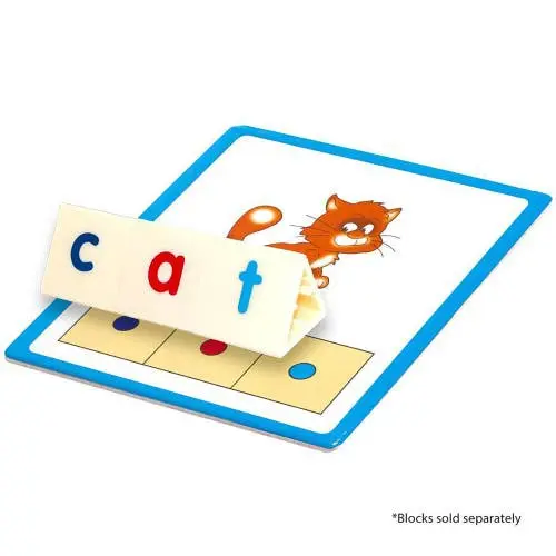 JUNIOR LEARNING Cvc Word Builders Activity Cards