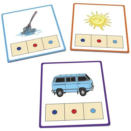 JUNIOR LEARNING Cvc Word Builders Activity Cards