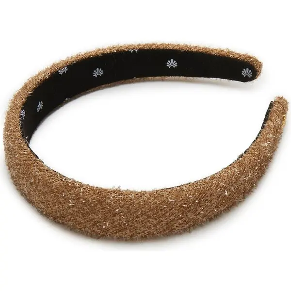 Lele Sadoughi Tinsel Headband - Gold