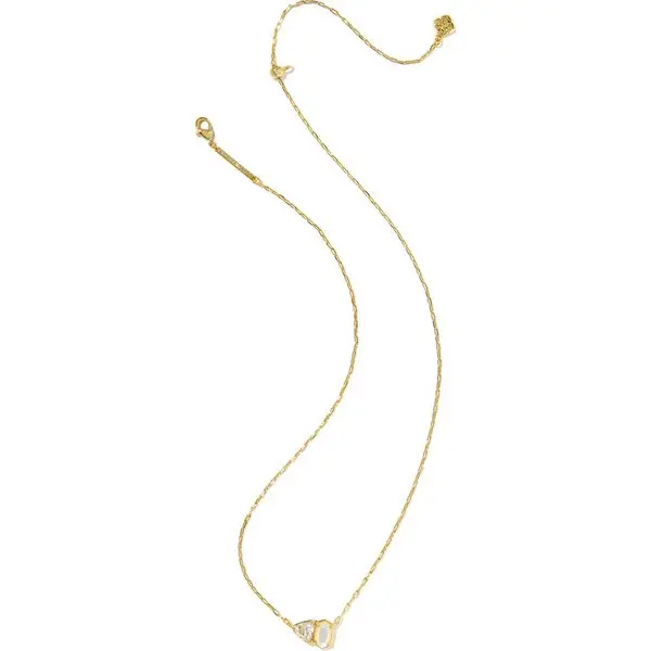 Kendra Scott Tatum Pendant Necklace - Gold Neutral Mix