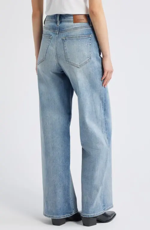 HIDDEN JEANS Ripped High-waist Wide-leg Jeans