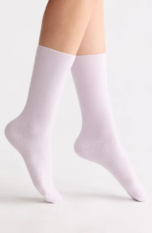 Nordstrom Crew Socks - Purple Hush