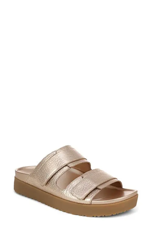 Vionic Riviera Slide Sandal - Bronze