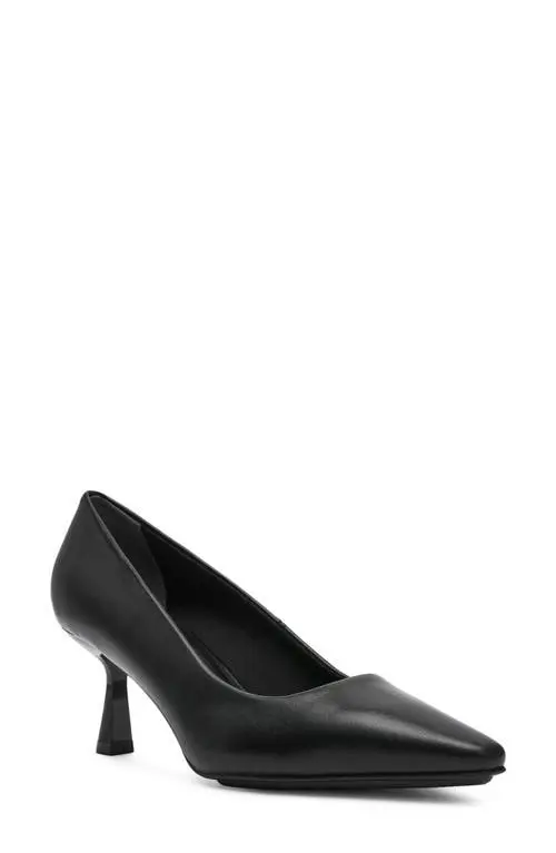 Anne Klein Candela Pump - Black Smooth