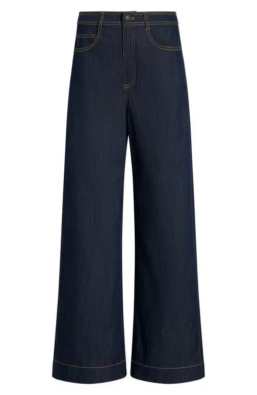 Cinq À Sept Betsy High-waist Wide-leg Jeans