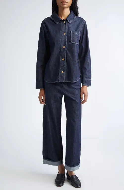 Max Mara Enfasi Denim Shirt Jacket