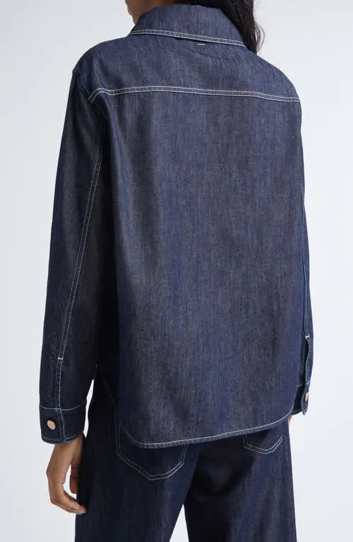 Max Mara Enfasi Denim Shirt Jacket