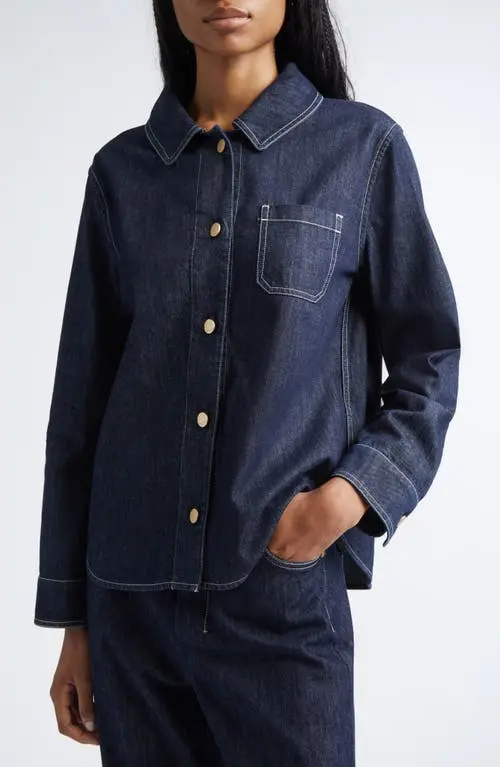 Max Mara Enfasi Denim Shirt Jacket