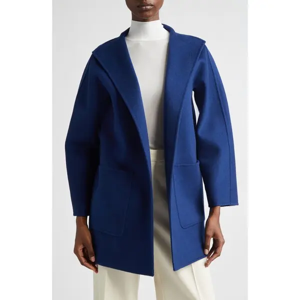 Max Mara Edile Cashmere Double Face Wrap Coat