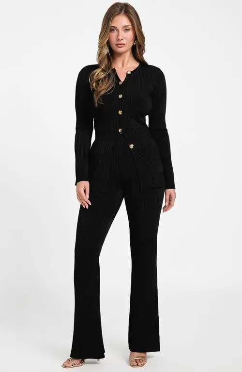 MARCIANO Janet Ribbed Cardigan