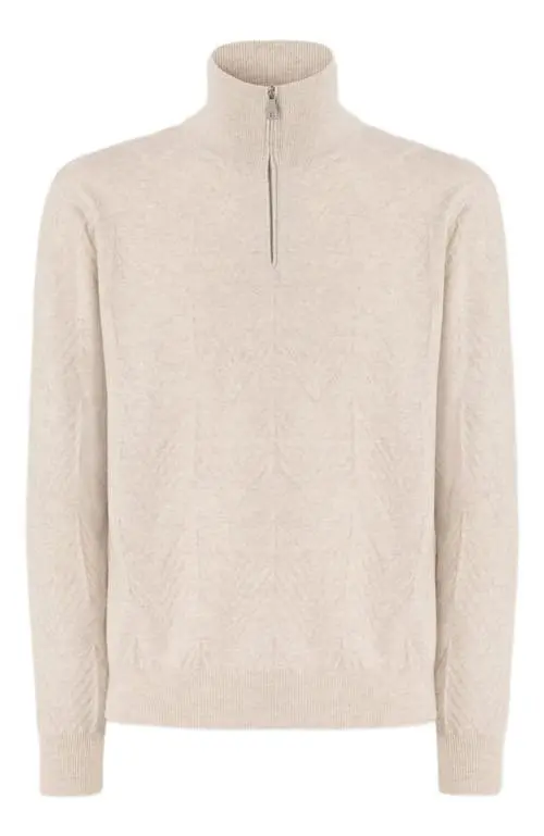 Missoni Half-zip Cashmere Sweater - Beige