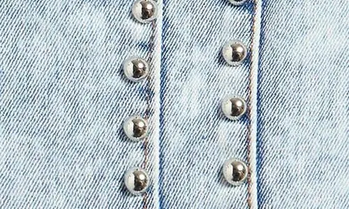 MARCI Studded Denim Vest