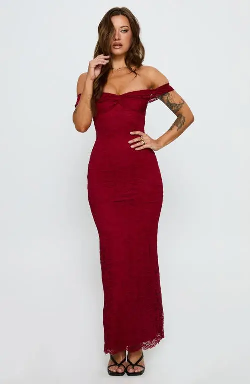 Princess Polly Anabeila Lace Mermaid Gown