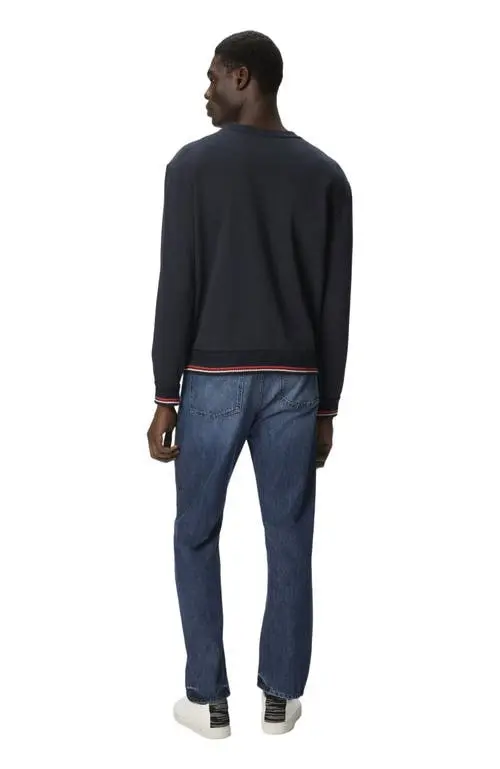 Missoni Crew Neck Sweatshirt With Embroidered Logo