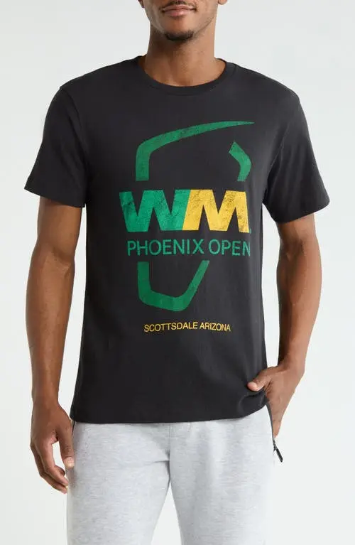 THE FORECAST AGENCY Pga Wm Golf Tournament Graphic T-shirt - Black