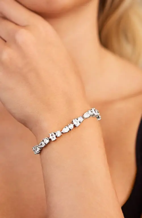 Sterling Forever Cubic Zirconia Bracelet