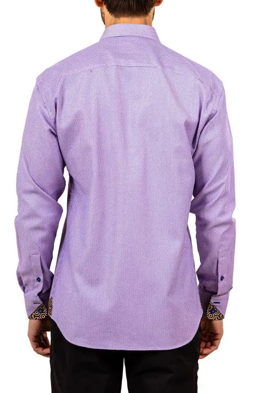 MACEOO Einstein Ascension Contemporary Fit Button-up Shirt - Pink