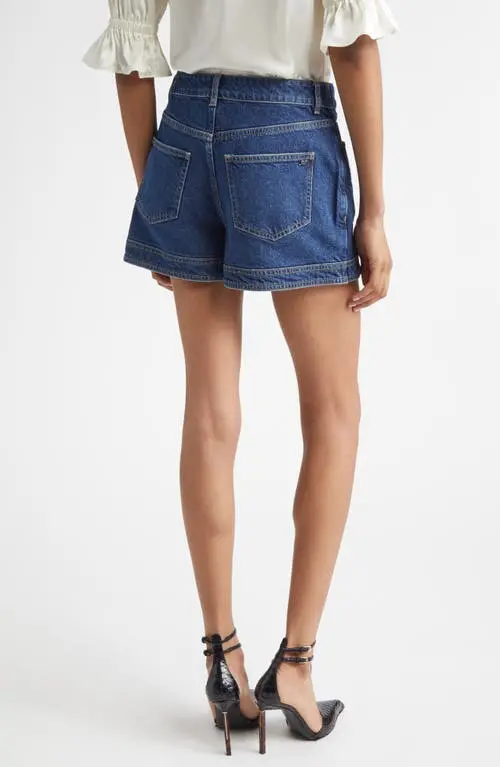 Cinq À Sept Marcia Rivet Detail Denim Skort