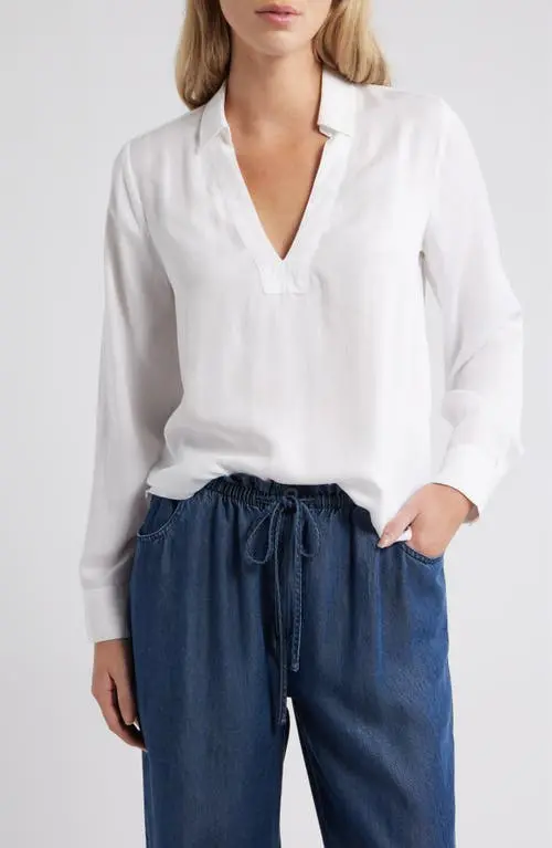 CLOTH & STONE Popover Long Sleeve Top