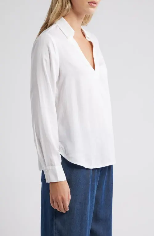 CLOTH & STONE Popover Long Sleeve Top