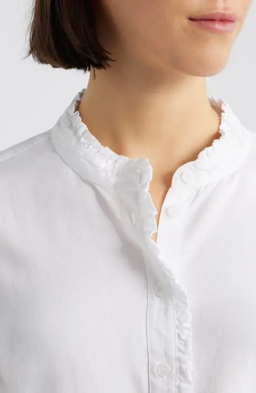 CLOTH & STONE Frill Placket Shirt