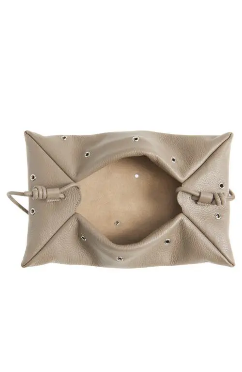 Altuzarra Mini Snakeskin Embossed Crossbody Bag - Tahini/silver