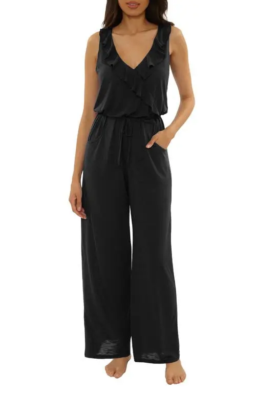 BECCA® By Rebecca Virtue Breezy Basic Cover-up Jumpsuit - Black