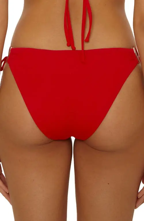 BECCA By Rebecca Virtue Riveria Tie Side Bikini Bottoms