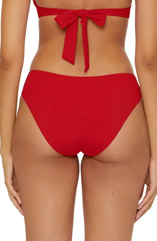 BECCA By Rebecca Virtue Marble Canyon Bikini Bottom - Apple