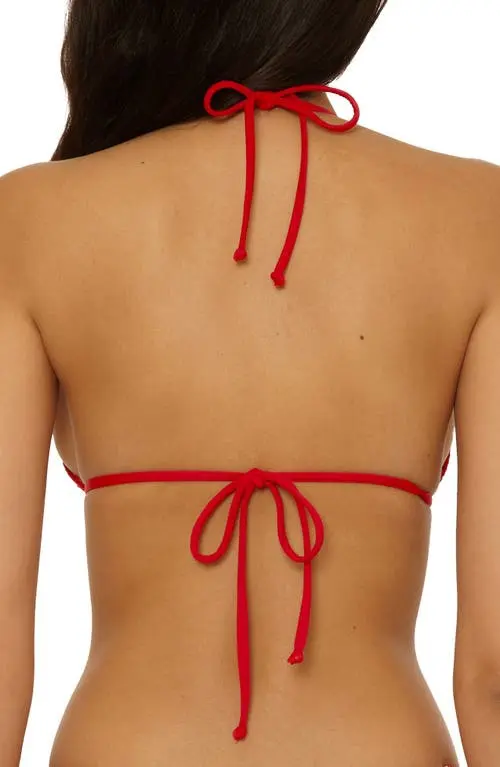 BECCA By Rebecca Virtue Riviera Triangle Bikini Top