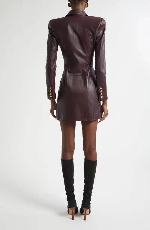 Leather Blazer Dresses | Editorialist