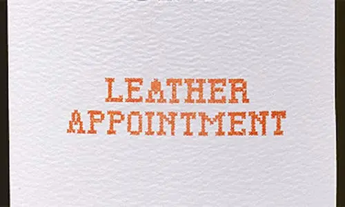 FLAMINGO ESTATE Leather Appointment Scented Candle - Green