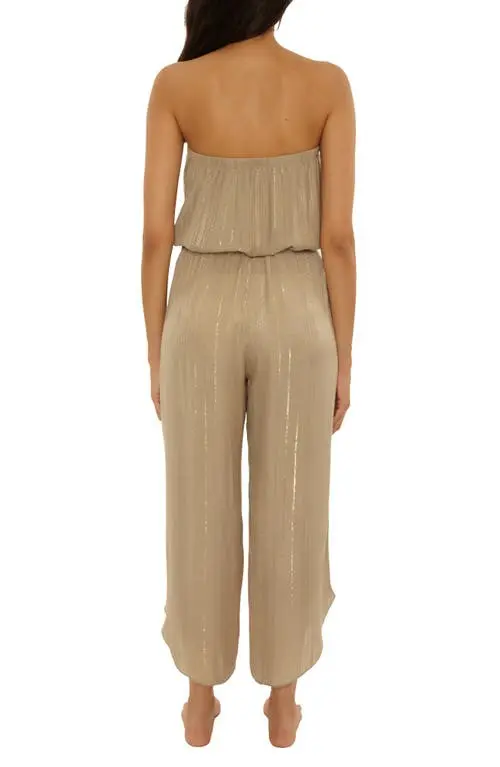 BECCA By Rebecca Virtue Radiance Strapless Cover-up Jumpsuit