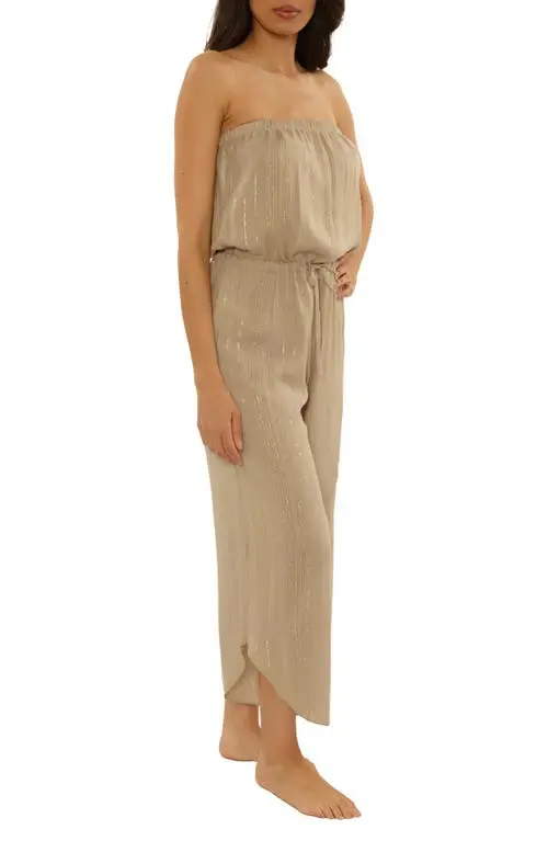 BECCA By Rebecca Virtue Radiance Strapless Cover-up Jumpsuit