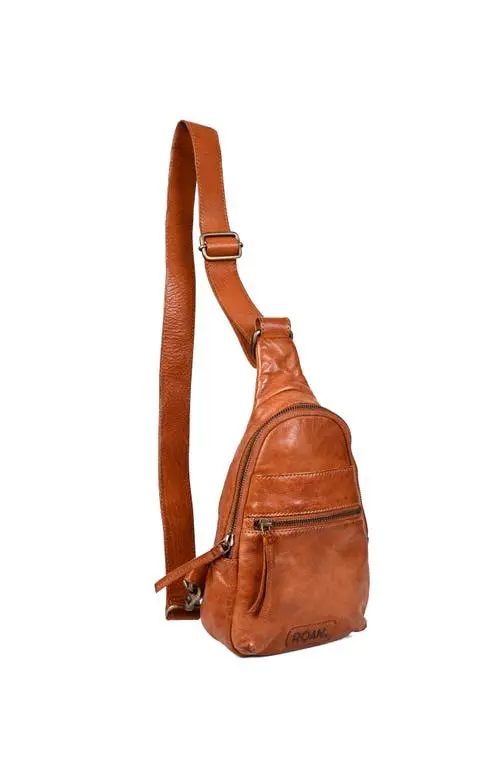 ROAN Trickle Sling Bag - Cognac Flame Tml