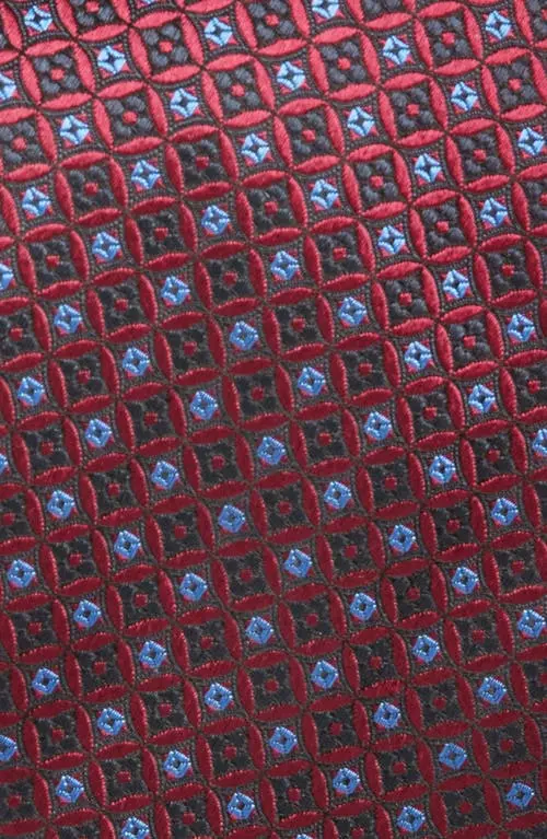 Canali Medallion Silk Neck Tie