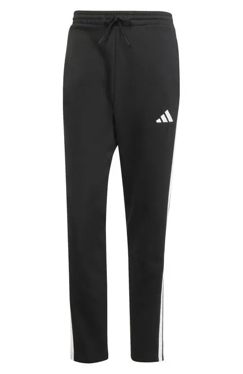 Adidas Essentials 3-stripes Fleece Sweatpants - Black/white