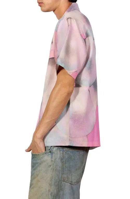 PLEASURES X Richard Bernstein Pearl Print Camp Shirt