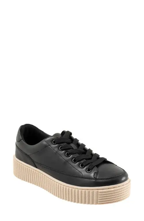 Trotters Baylor Platform Sneakers - Black
