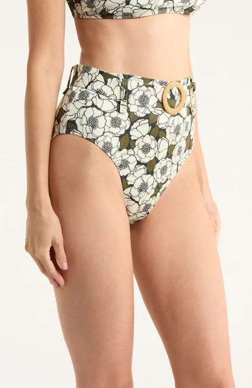 HUTCH Conny O-ring High Waist Bikini Bottoms