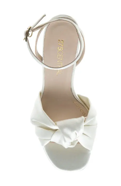 275 CENTRAL Miles Ankle Strap Platform Sandal - Ivory