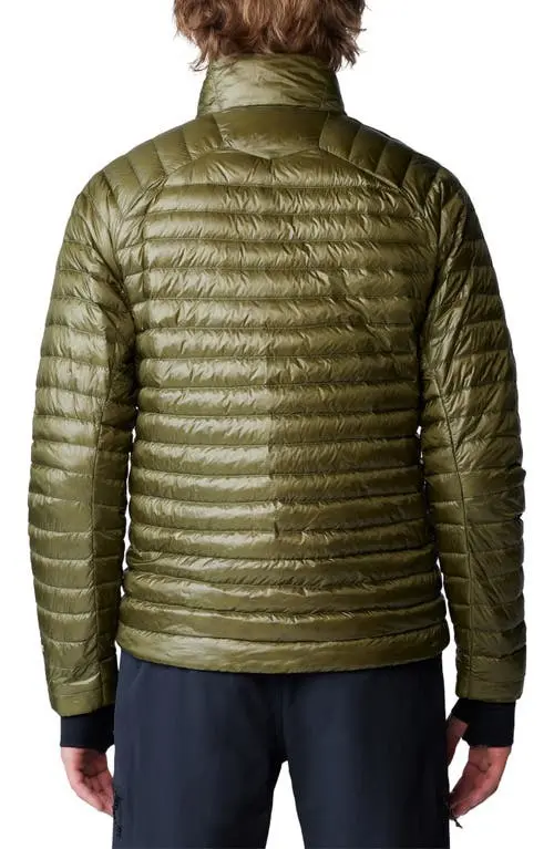 Mountain Hardwear Ghost Whisperer Packable 800-fill-power Down Jacket - Combat Green