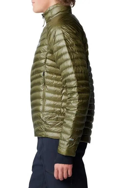 Mountain Hardwear Ghost Whisperer Packable 800-fill-power Down Jacket - Combat Green