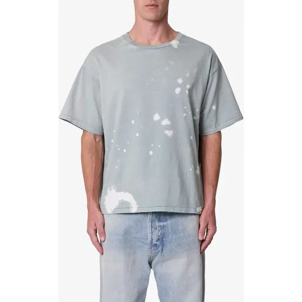 Mnml Paint Splatter Cotton Graphic T-shirt