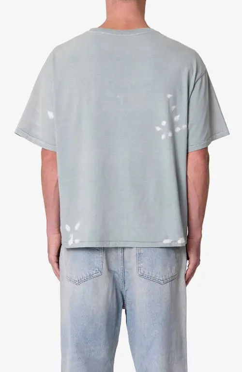 Mnml Paint Splatter Cotton Graphic T-shirt