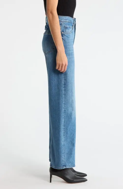 Paige Arellia High-waist Barrel Leg Jeans - Keystone