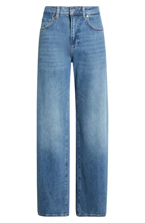 Paige Arellia High-waist Barrel Leg Jeans - Keystone
