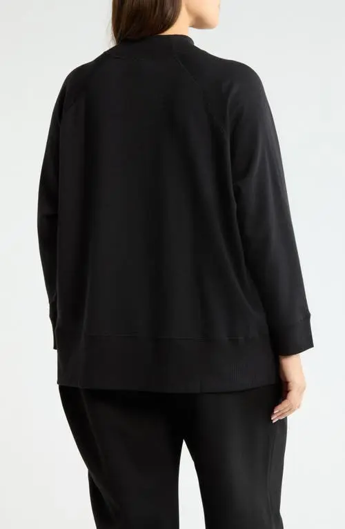 Eileen Fisher Mock Neck Knit Top